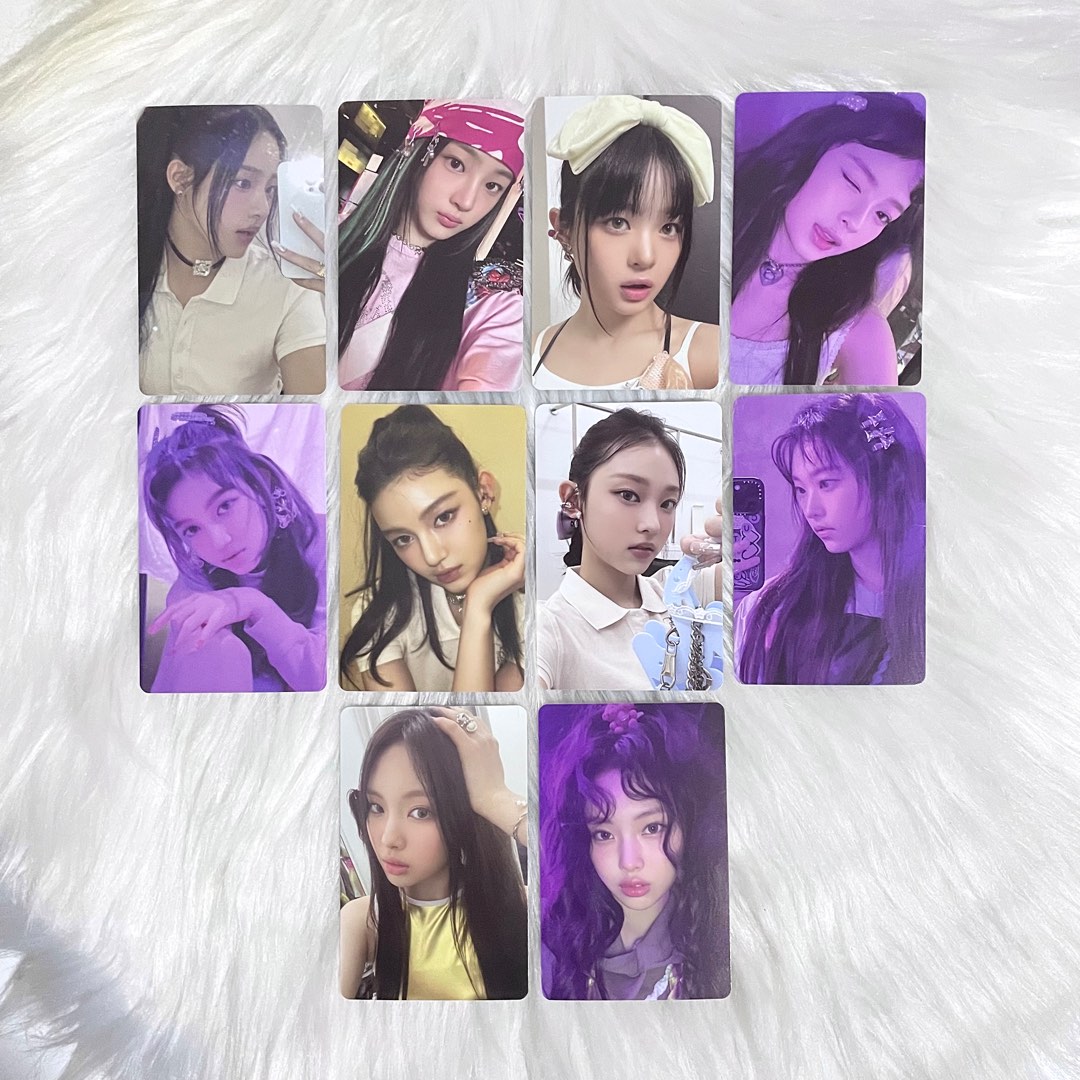 WTS NewJeans Get Up ETA Weverse Photocards Set A Minji Hanni Danielle Haerin Hyeinp, Hobbies ...