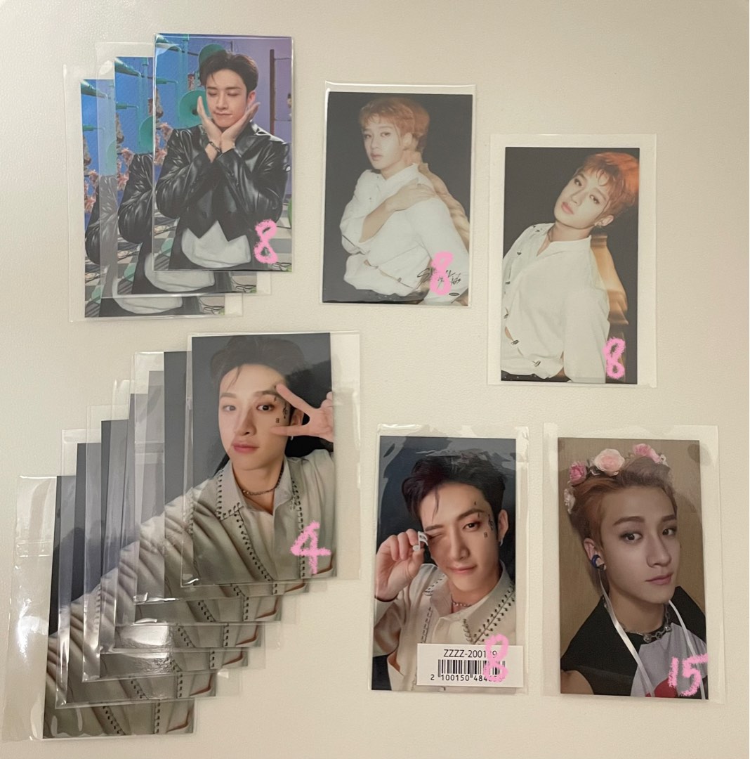 WTS Stray Kids Bang Chan photocard, Hobbies & Toys, Memorabilia ...