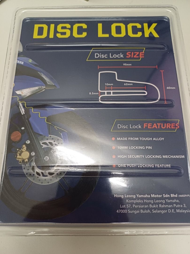 Yamaha Disc Lock, Motorbikes on Carousell