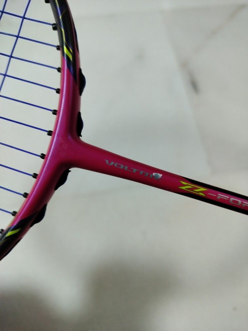 Yonex VoltricZ-Force II 2 Racket (4U), Sports Equipment, Sports & Games ...