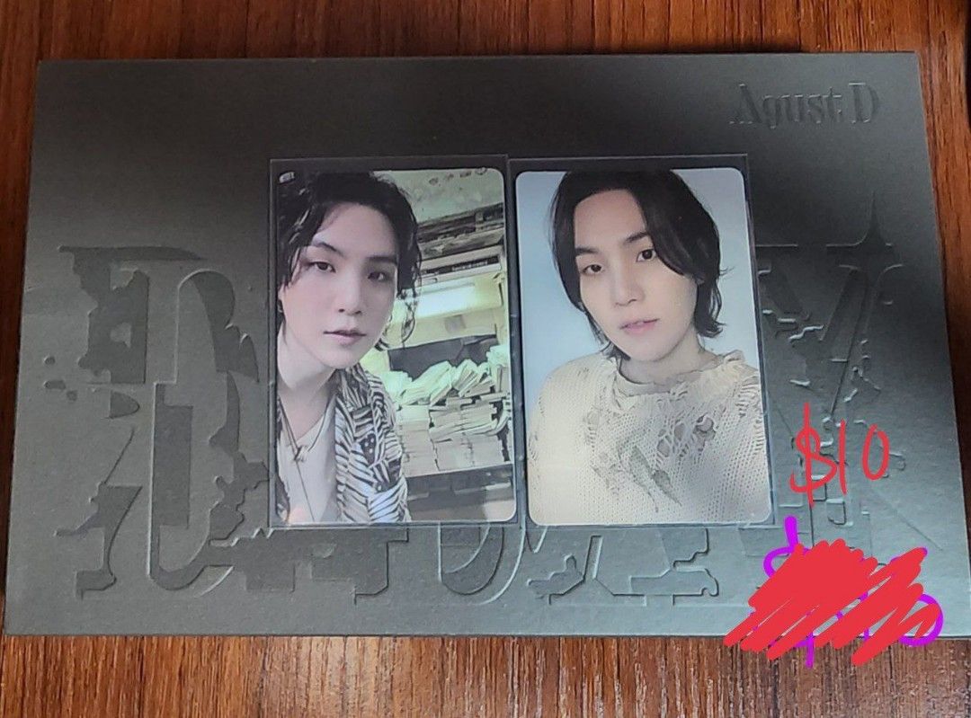 Yoongi D-Day unsealed albums with ALL inclusions, Hobbies & Toys ...
