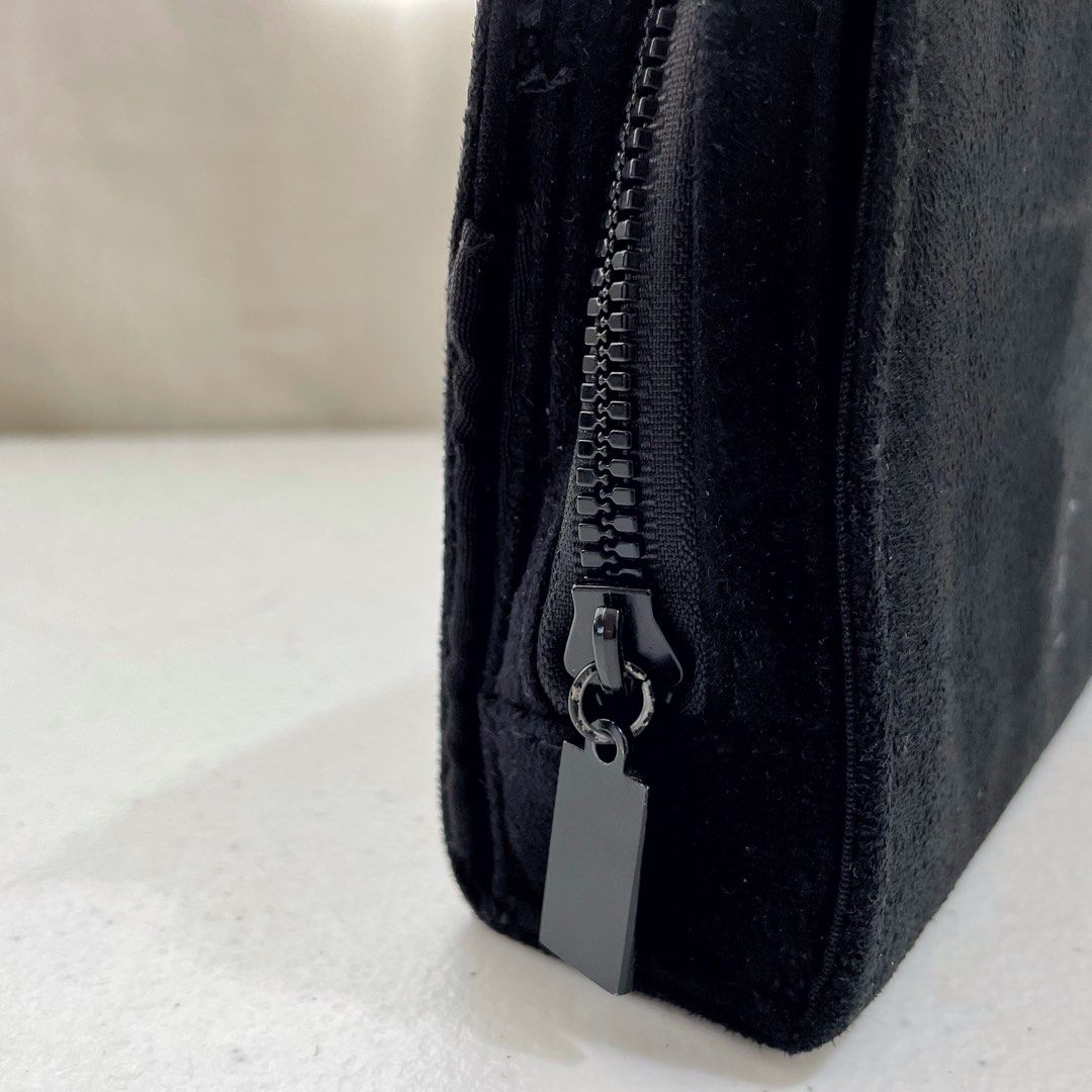 YSL Small Black Pouch on Carousell