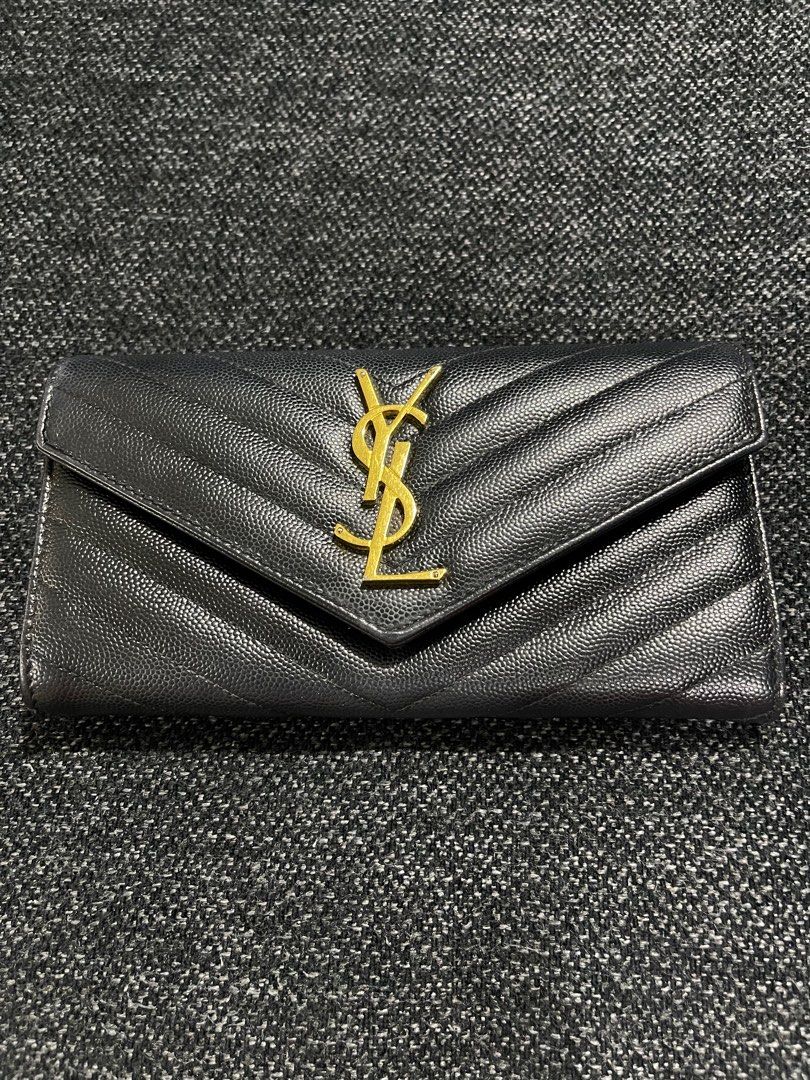 YSL Wallet, Luxury, Bags & Wallets on Carousell
