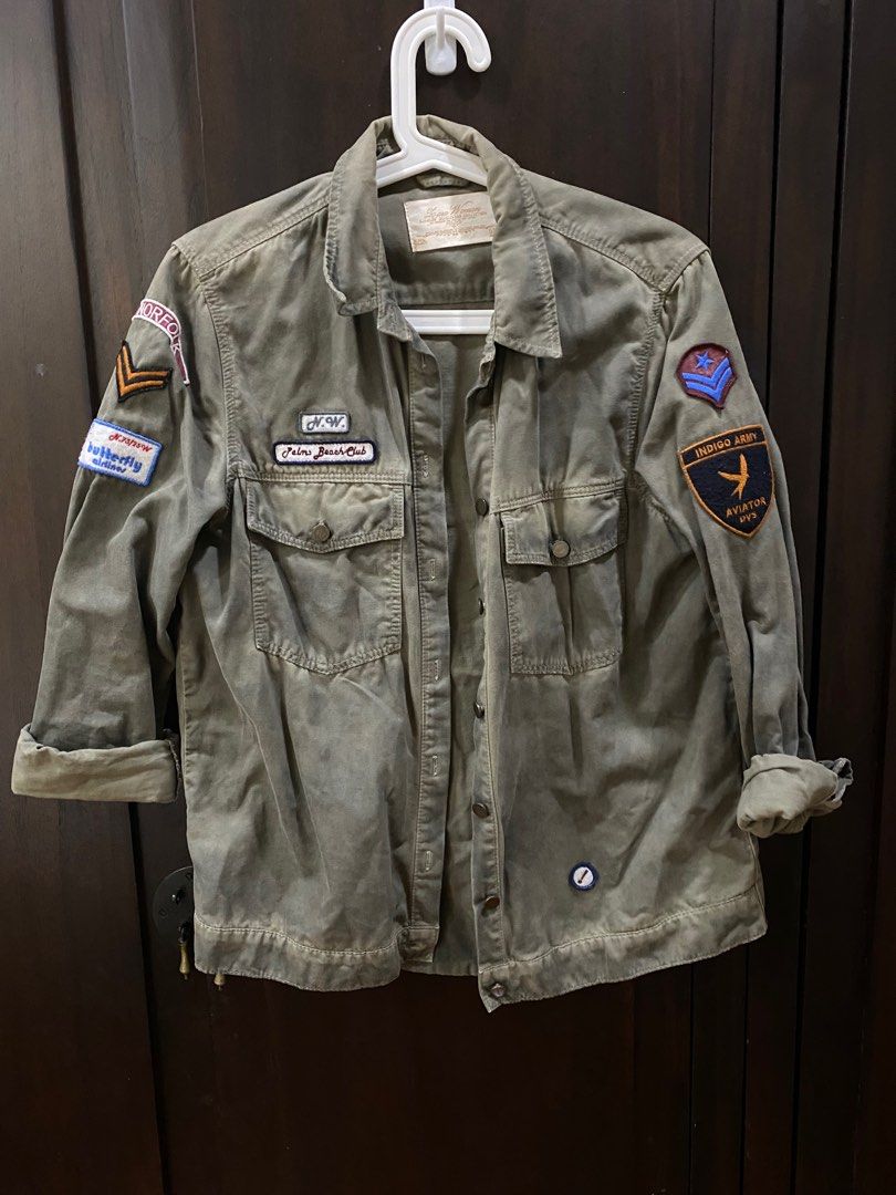 Zara army jacket, Women's Fashion, Coats, Jackets and Outerwear on ...