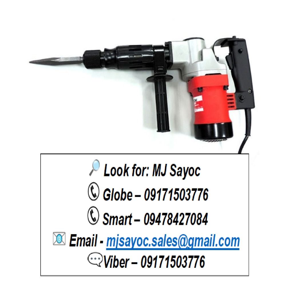 ZEKOKI Demolition Hammer 5kg ZKK-0810CH, Commercial & Industrial ...