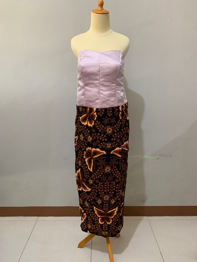 10 Jual Gaun By Designer Linda Mulia Ungu Lilac Lavender Batik Wisuda, Fesyen Wanita, Pakaian ...