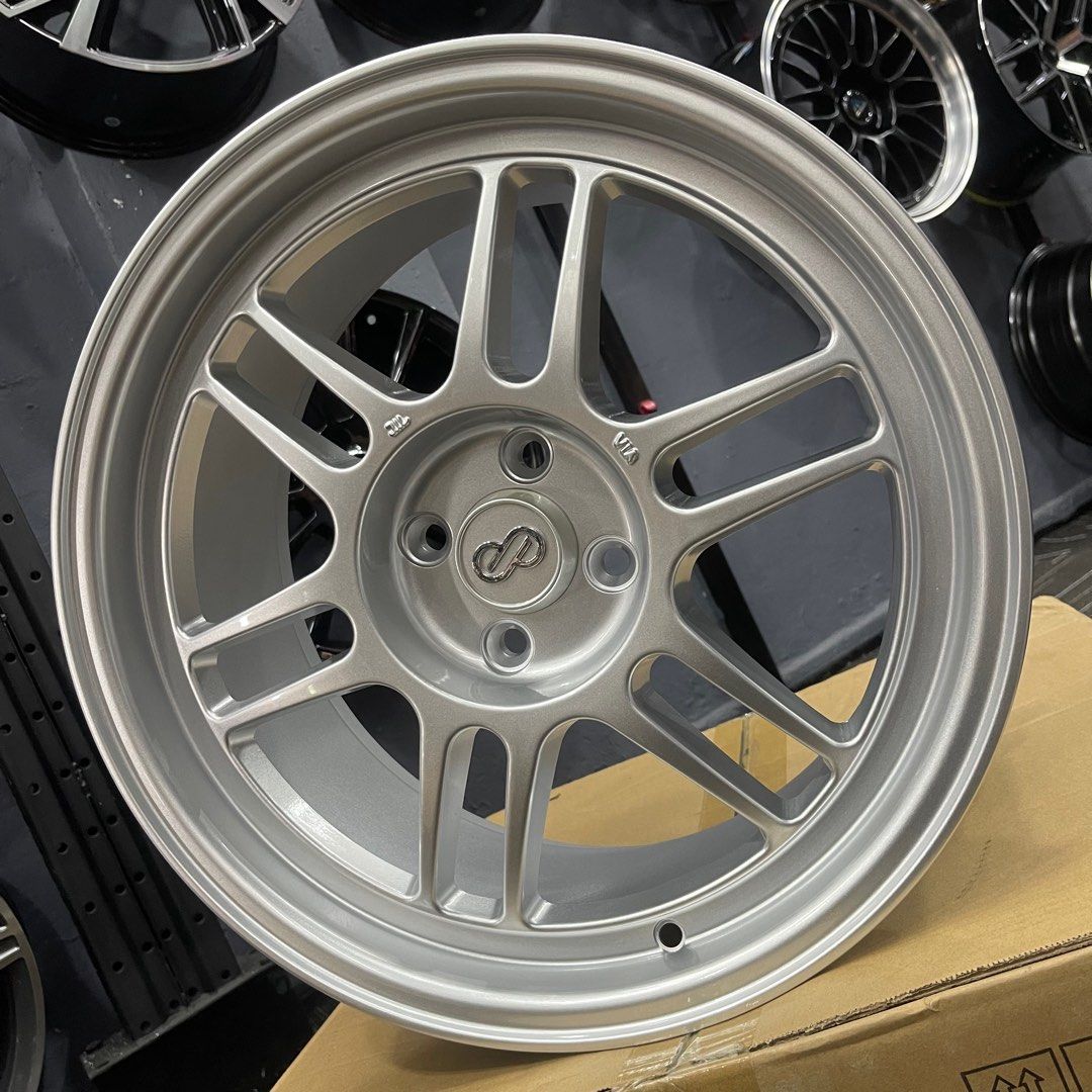 17’ RPF1 design sport rim 4x100, Car Accessories, Tyres & Rims on Carousell