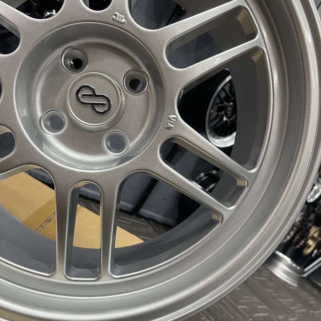 17’ RPF1 design sport rim 4x100, Car Accessories, Tyres & Rims on Carousell