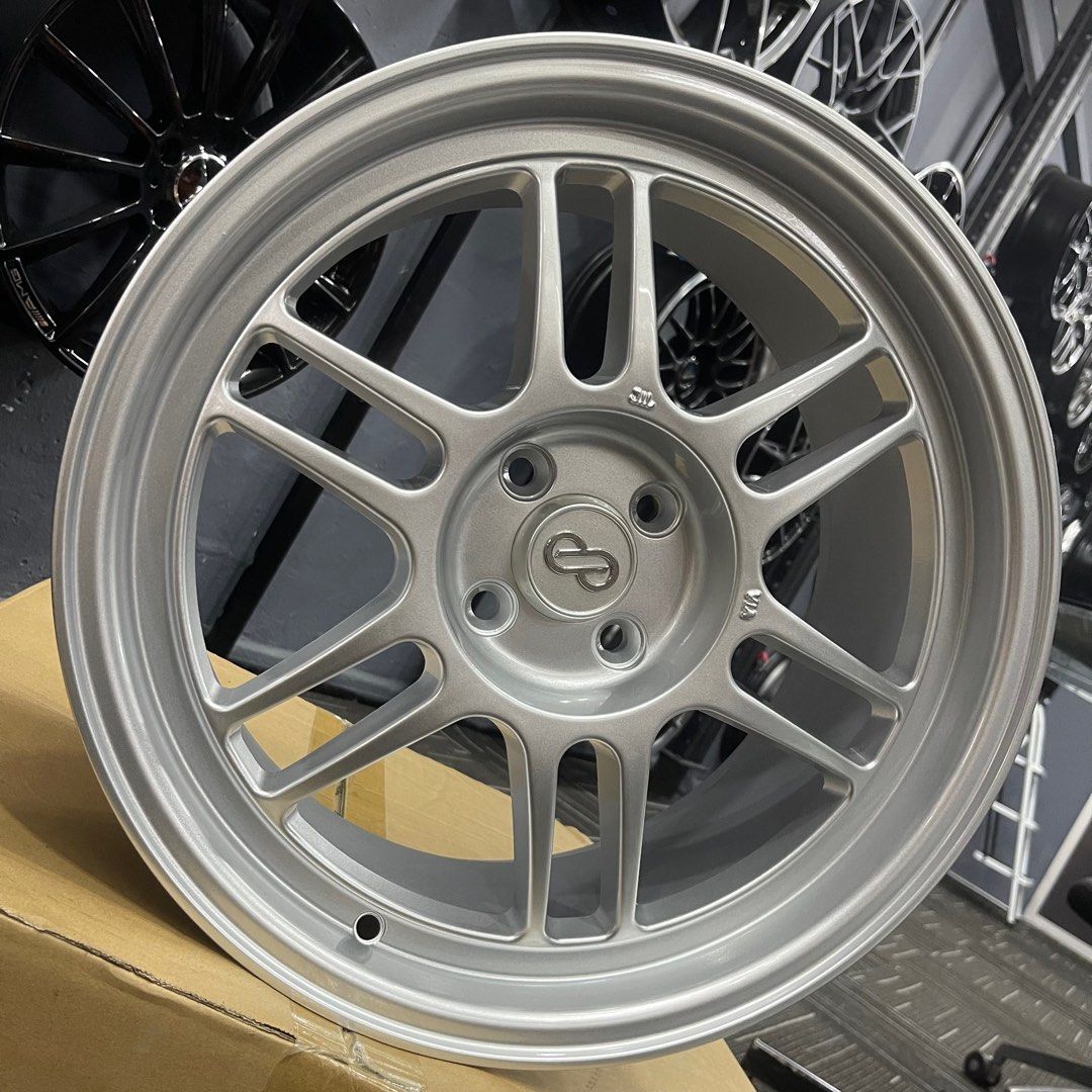 17’ RPF1 design sport rim 4x100, Car Accessories, Tyres & Rims on Carousell