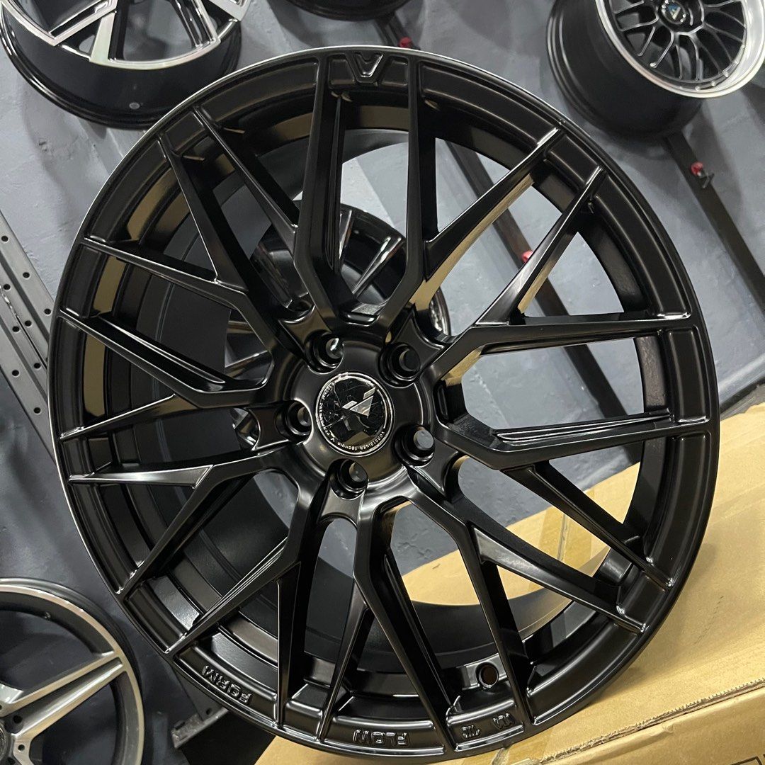 17’ Vorsteiner design sport rim 5x100, Car Accessories, Tyres & Rims on Carousell