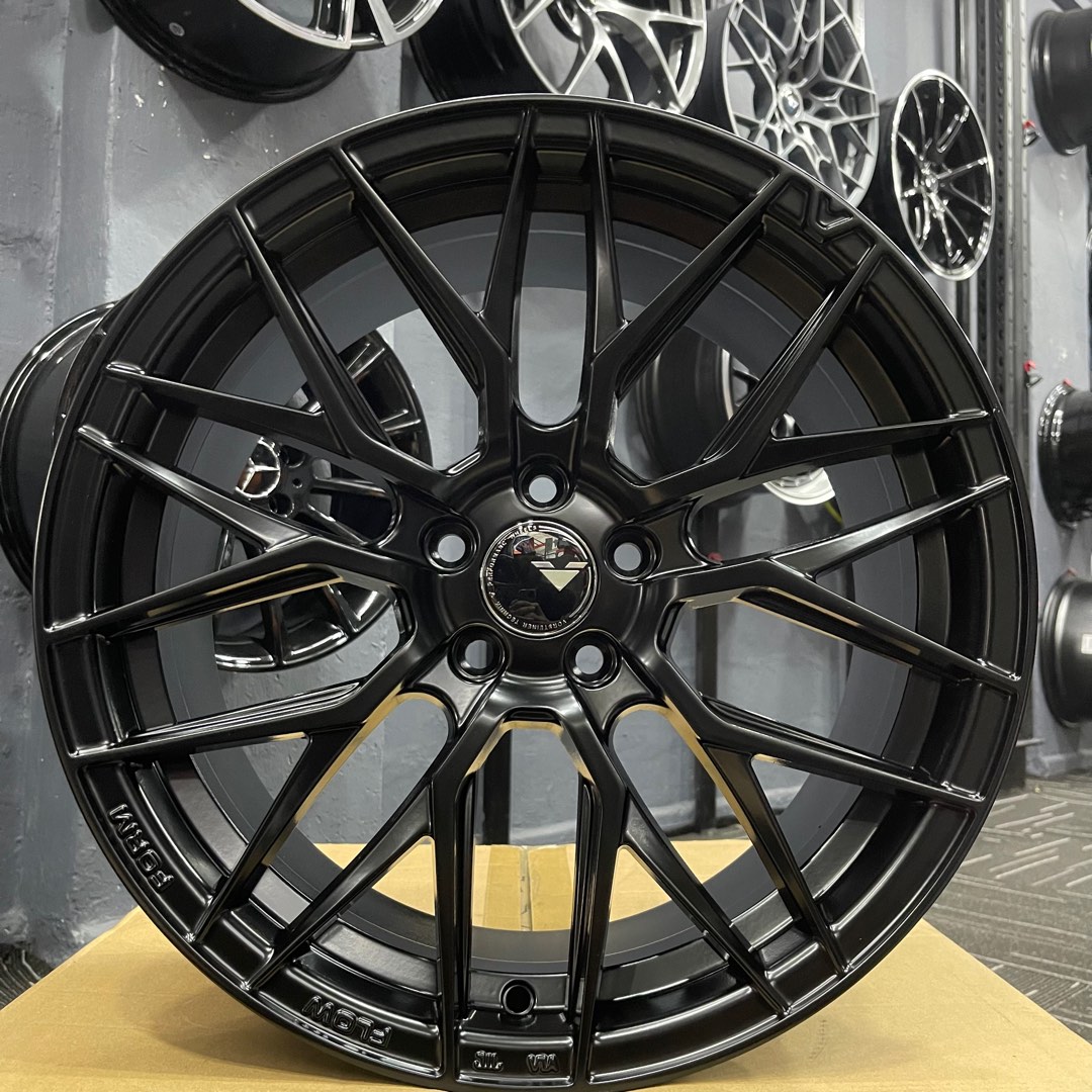 17’ Vorsteiner design sport rim 5x100, Car Accessories, Tyres & Rims on Carousell