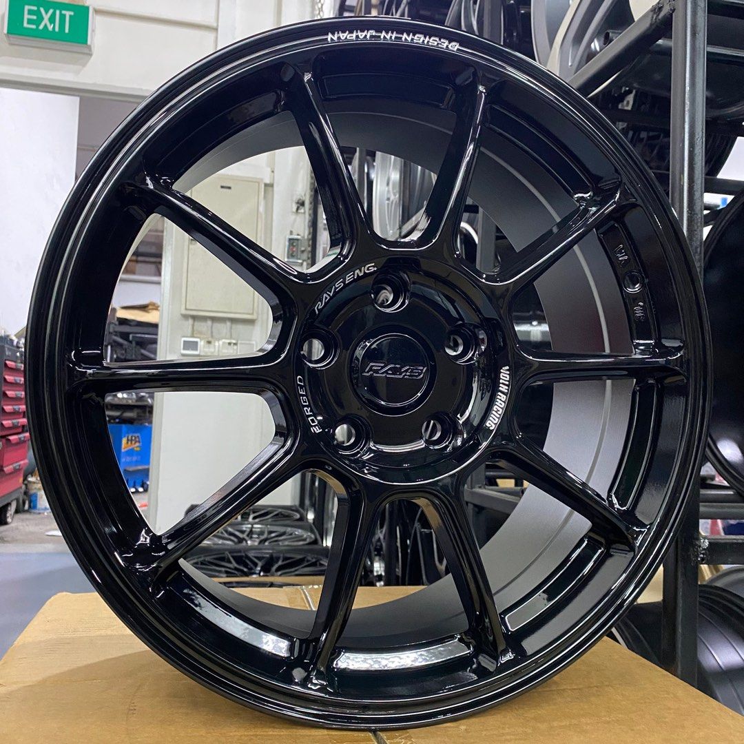 17” ze40 Desgin Sport Rim 5x112/114.3, Car Accessories, Tyres & Rims on Carousell