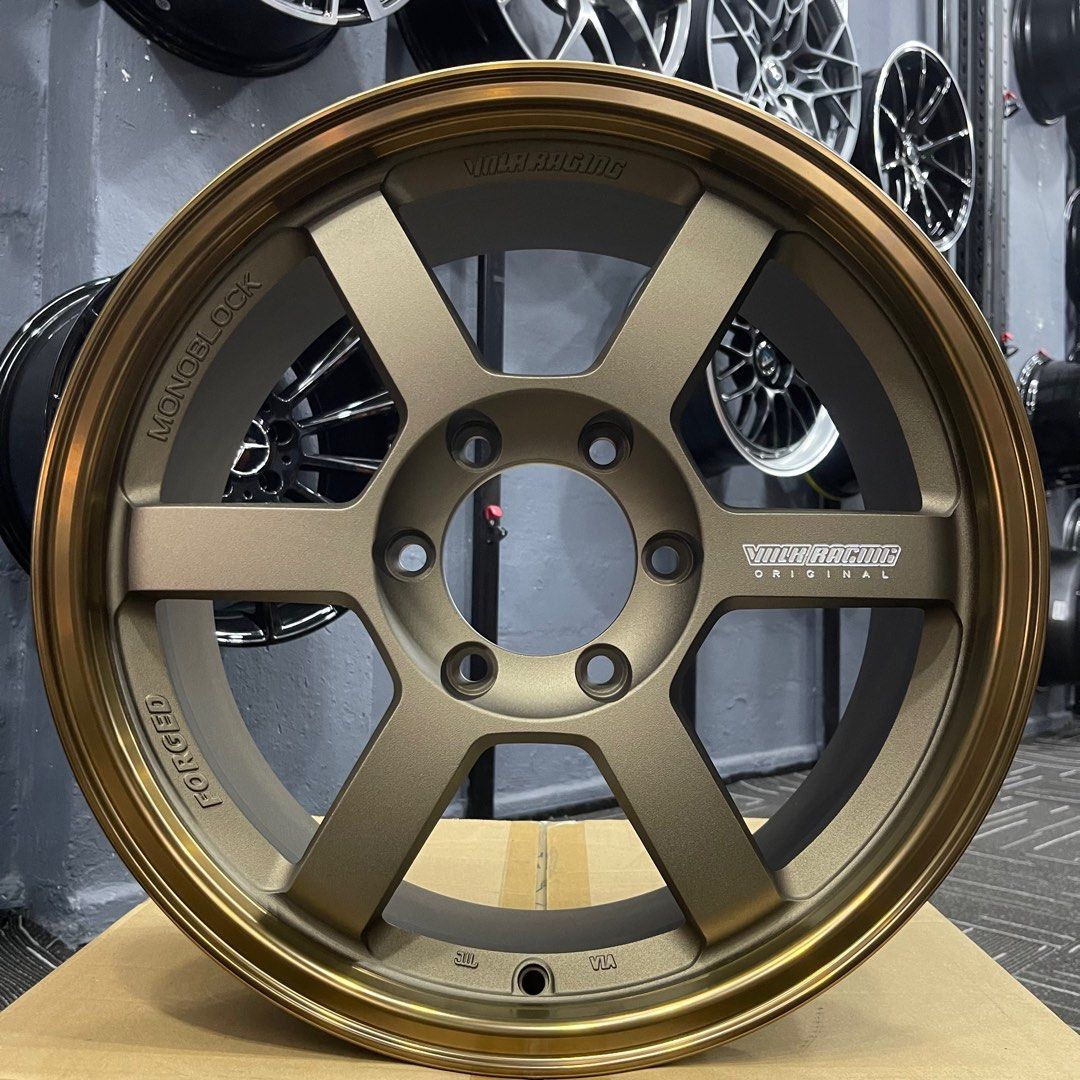 18‘ TE37 design sport rim 6x139.7 Hiace NV350 Ford Range FJ Cruiser ...
