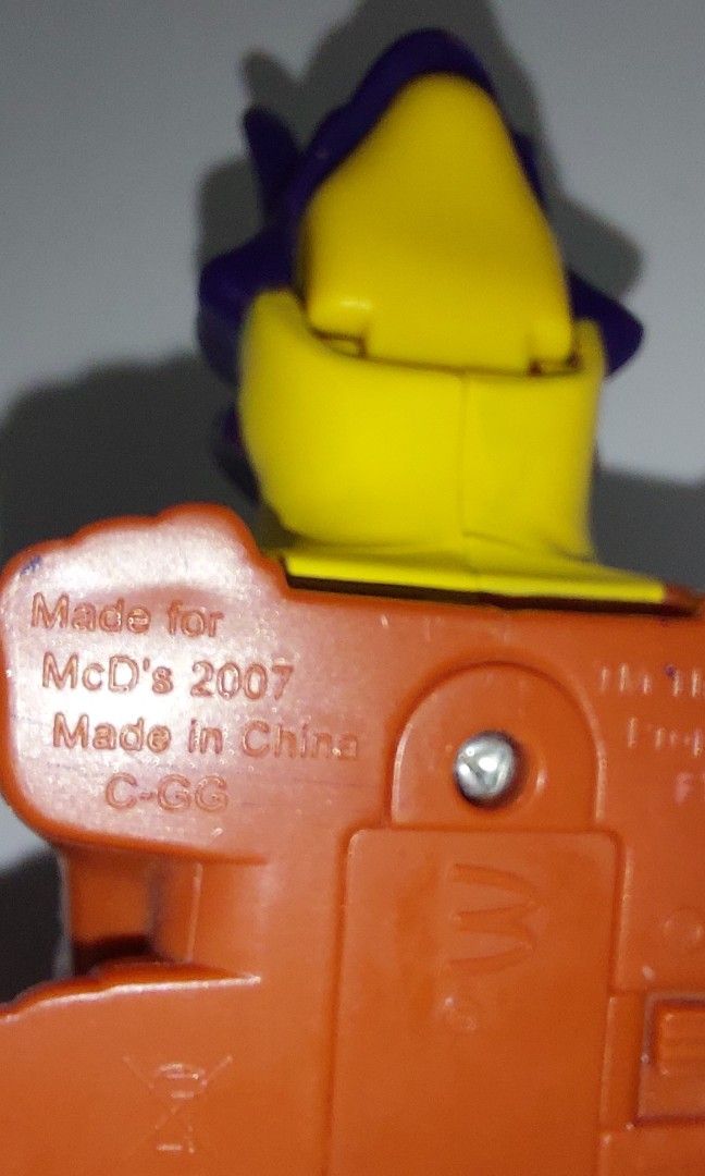 2007 Mcdonald's Happy Meal The Story Hat Dinosaur Collectible Toy ...