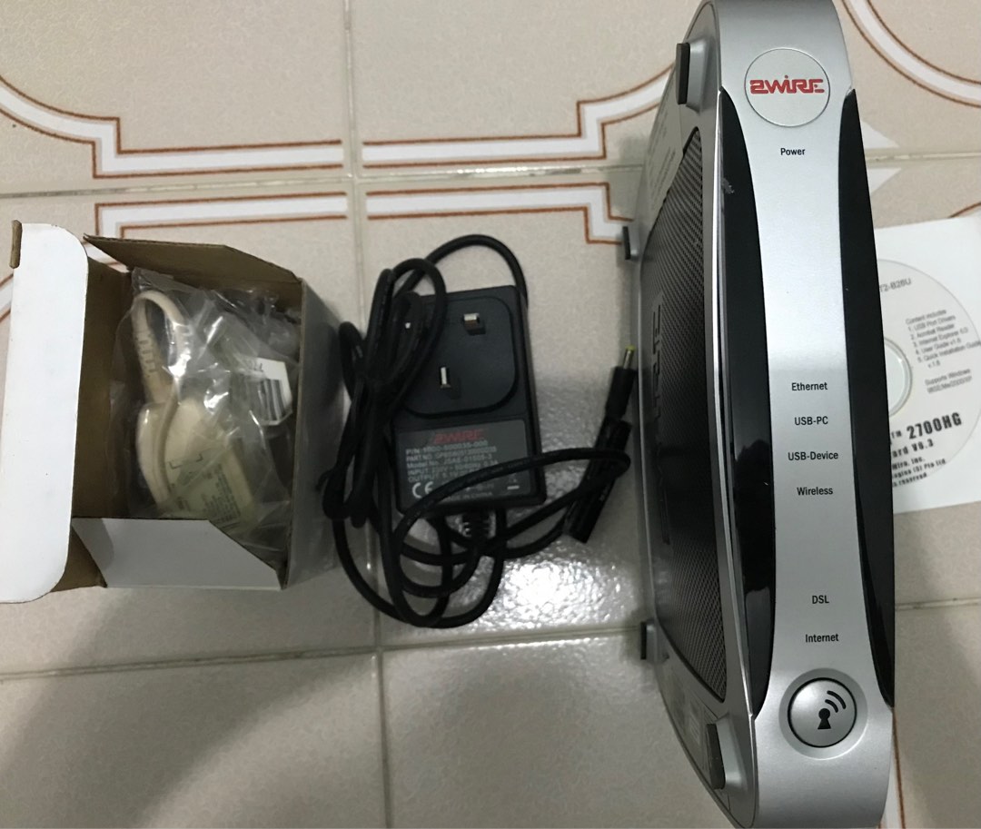 2wire dsl modem BT 2700HGV 2Wire Gateway Wireless Modem, Computers ...