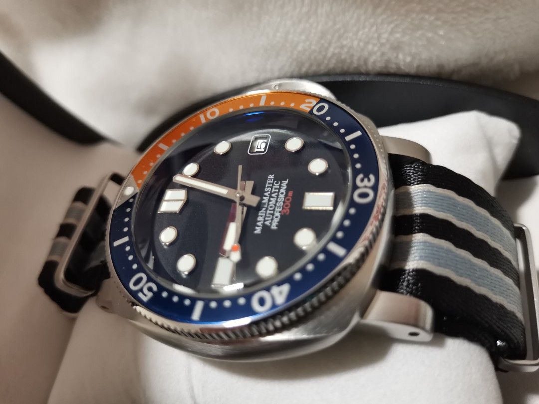 42mm PamSeiko Marine Master MOD on Carousell