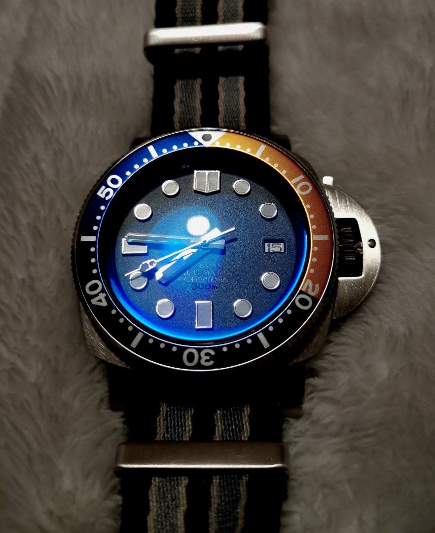 42mm PamSeiko Marine Master MOD on Carousell
