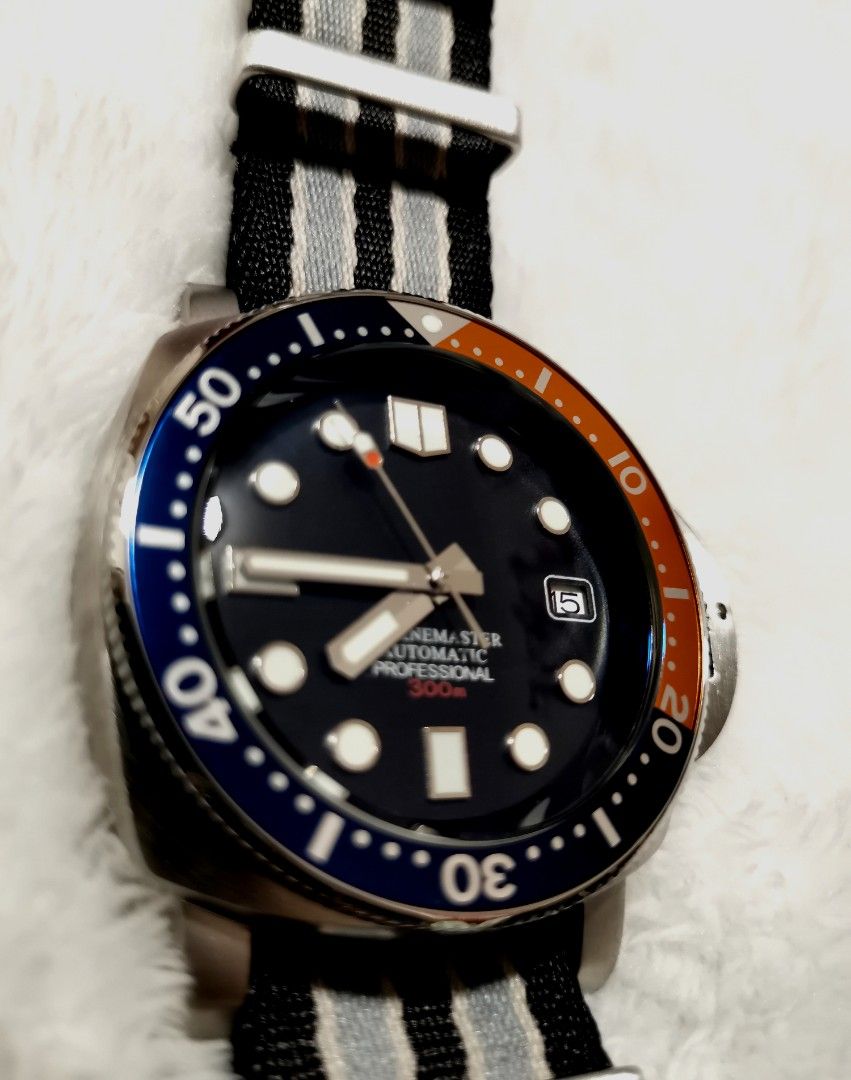 42mm PamSeiko Marine Master MOD on Carousell