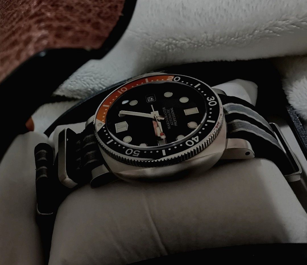 42mm PamSeiko Marine Master MOD on Carousell
