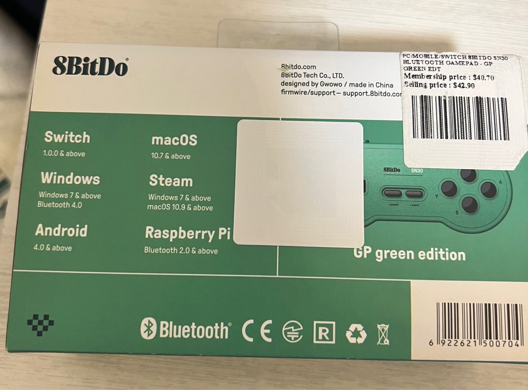 8 Bit-do wireless controller for NSwitch, mac, and windows, Video ...