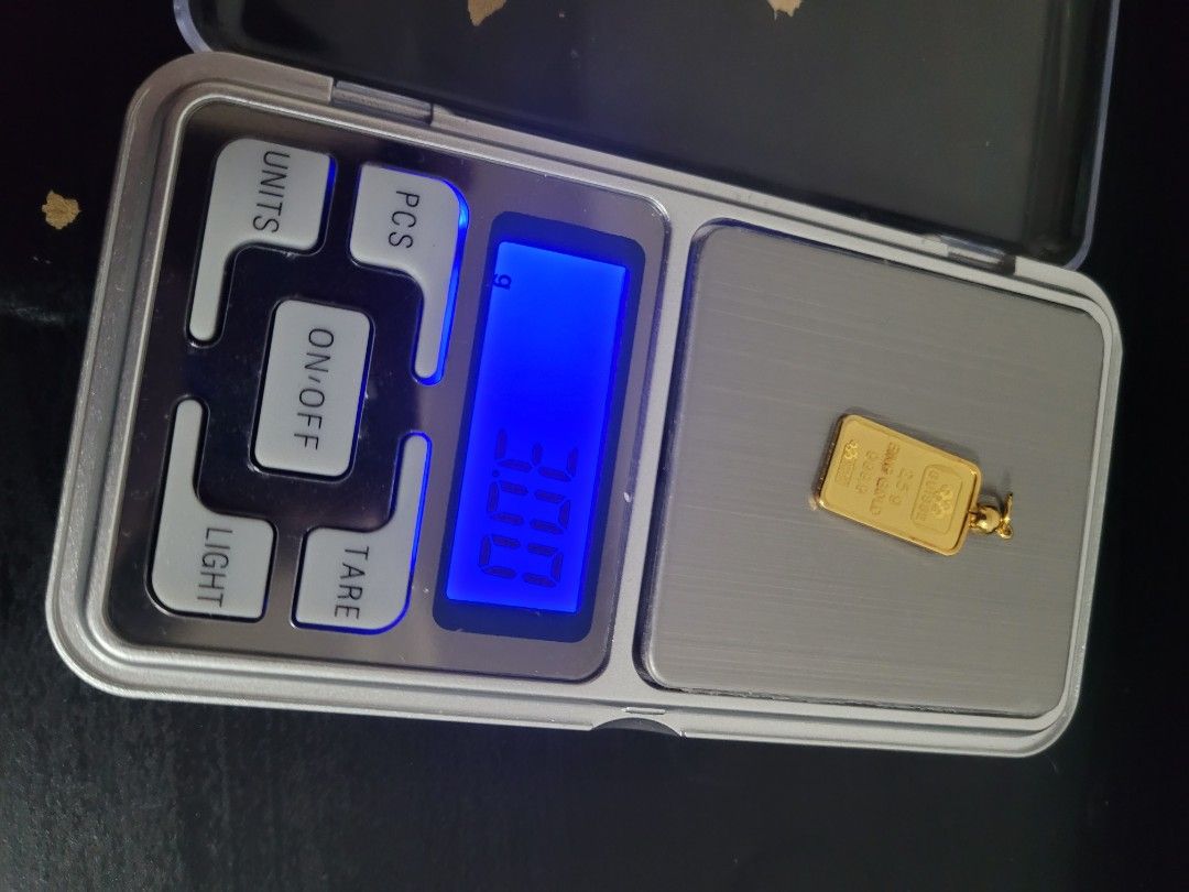 [PROMO] 999 Gold Bar Pendant Pamp Suisse 2.5gm 24K, Women's Fashion ...