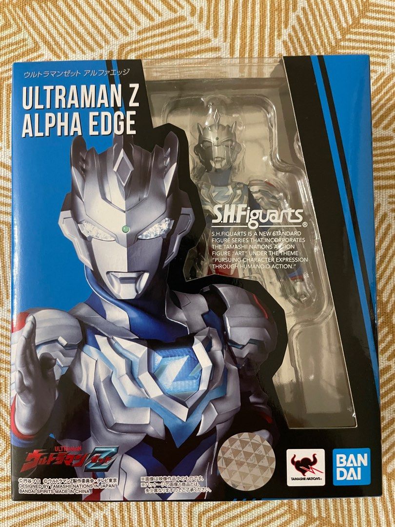 全新 行版 SHF Ultraman Z Alpha Edge, 興趣及遊戲, 玩具 & 遊戲類 - Carousell