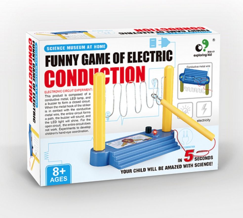 電導實驗物理電路的趣味遊戲 dmeckp Funny Game of Electric Conduction Experiment ...