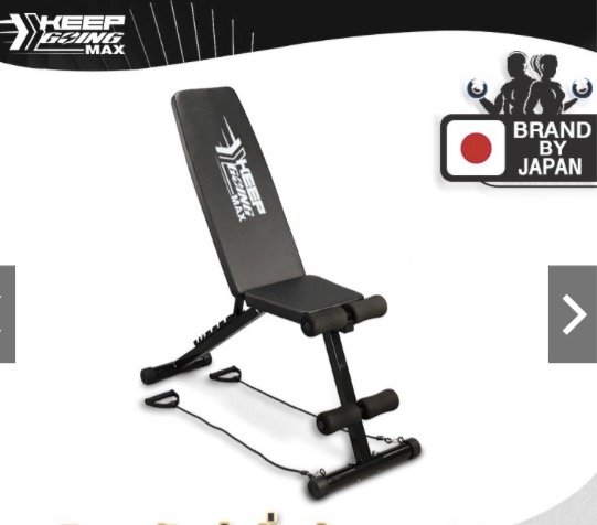 [ KEEP Adjustable Bench ] Weight Lifting Reclining Dumbbell Bench ...