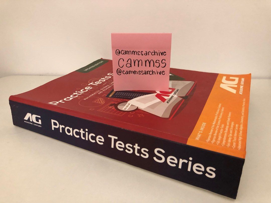 ACADEMIC GATEWAY PRACTICE TESTS SERIES on Carousell
