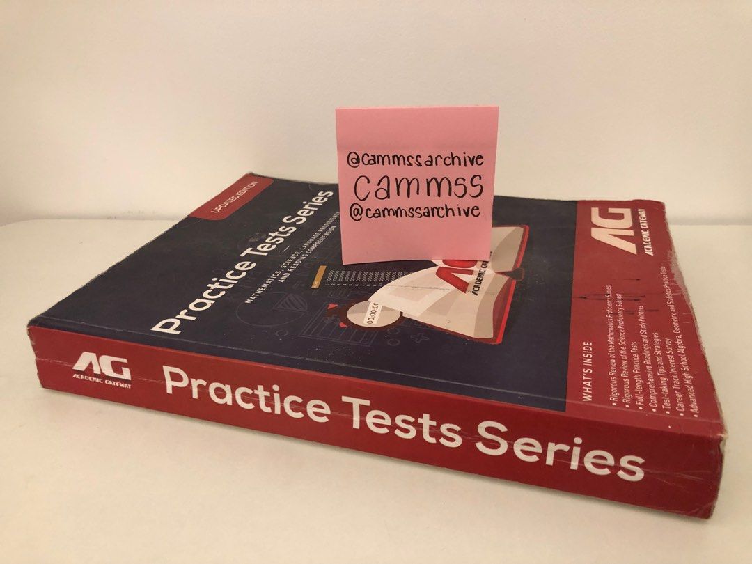 ACADEMIC GATEWAY PRACTICE TESTS SERIES on Carousell