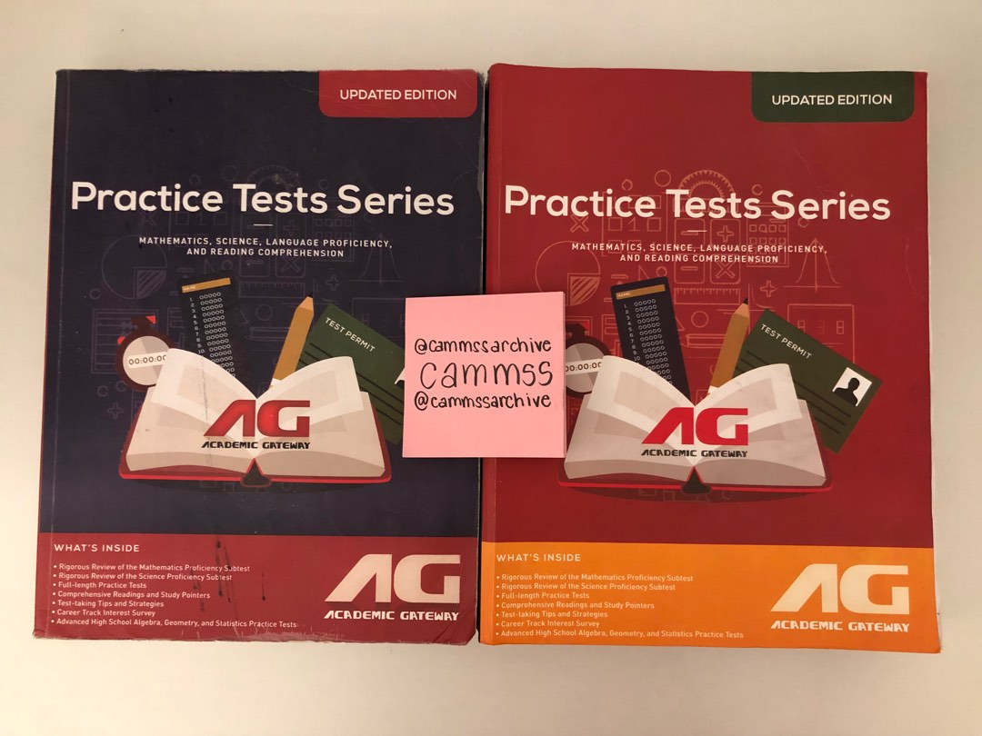 ACADEMIC GATEWAY PRACTICE TESTS SERIES on Carousell