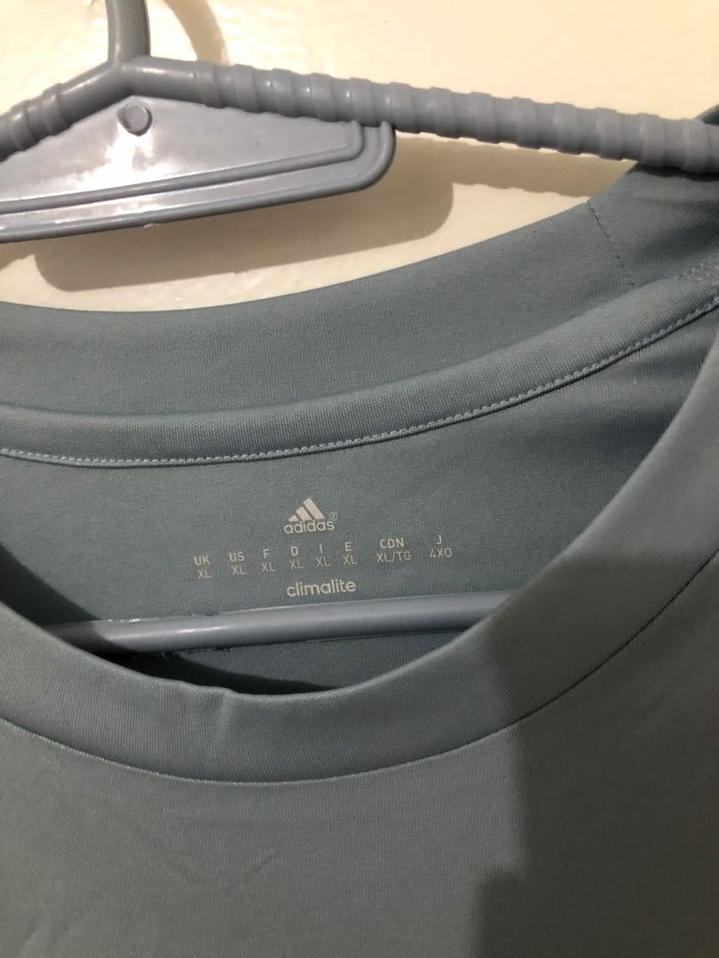 Adidas Gray Soccer Jersey, Men's Fashion, Activewear on Carousell