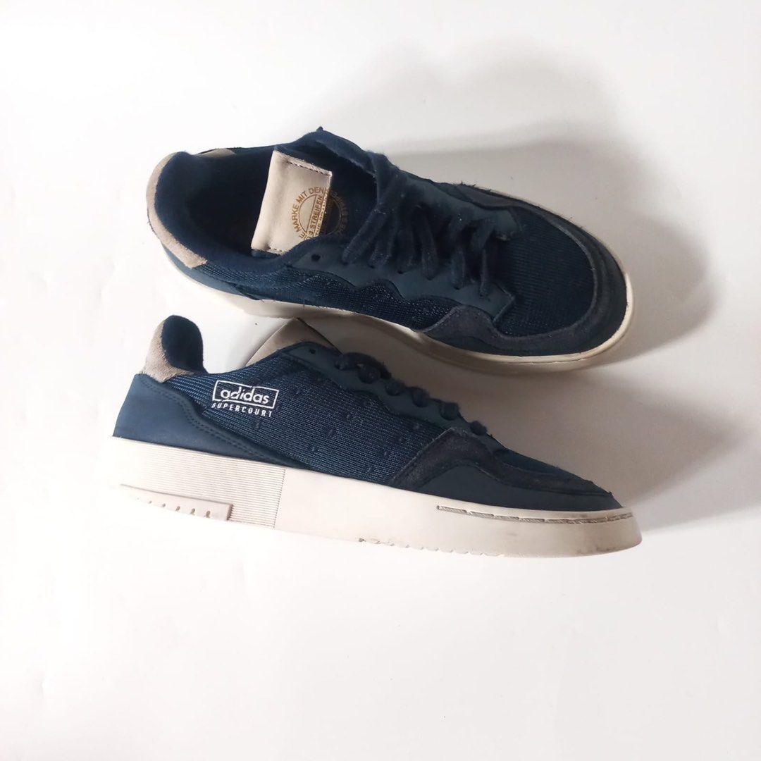 Adidas Supercourt Colligate Navy, Fesyen Pria, Sepatu , Sneakers di ...
