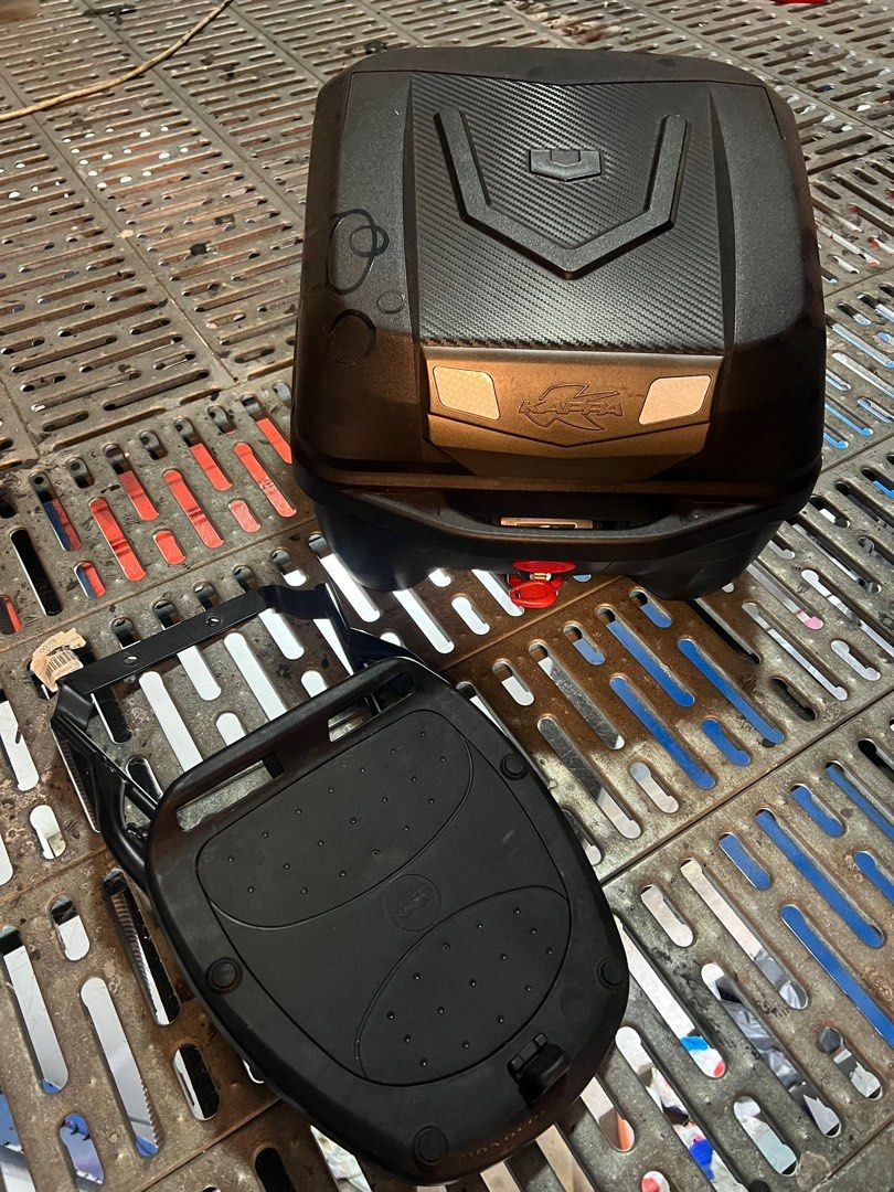 Aerox Box and Rack, Motorcycles, Motorcycle Accessories on Carousell