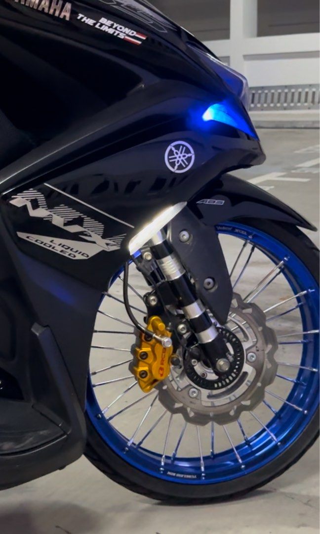 Aerox v1 Rim, Motorcycles, Motorcycle Accessories on Carousell