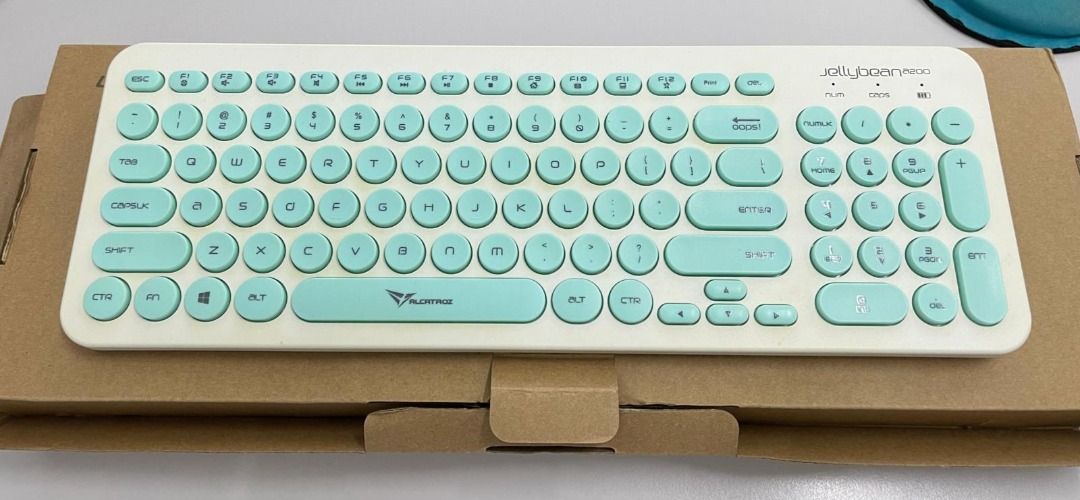 Alcatroz Jelly Bean A200 Wireless Keyboard - Ultra Slim (2.4G ...