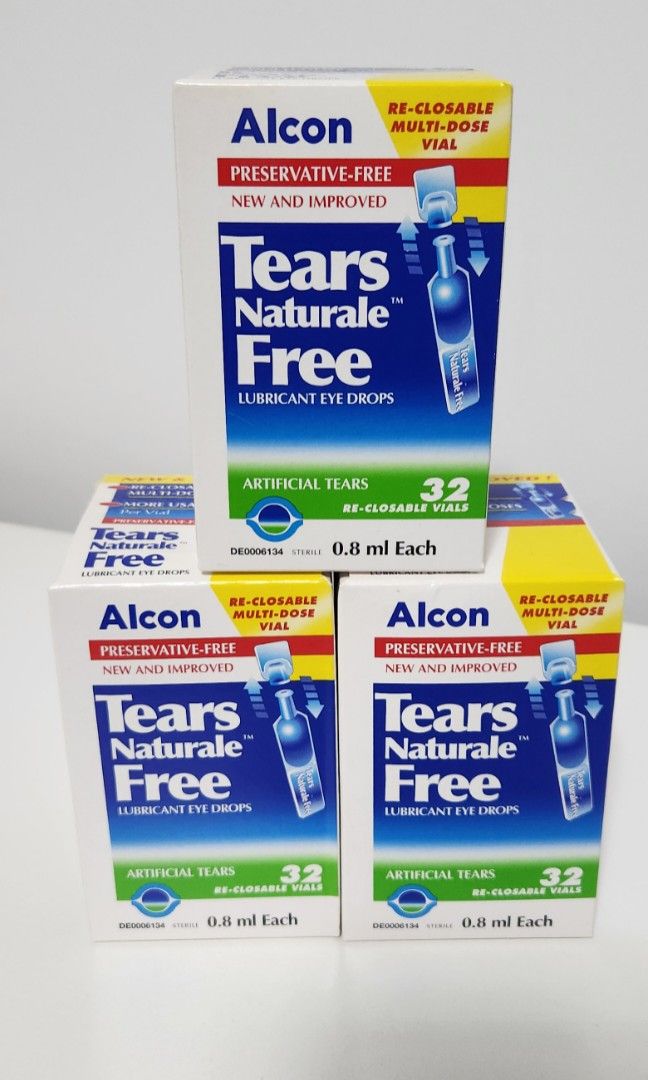 Alcon Tears Naturale Free, Health & Nutrition, Medical Supplies & Tools ...