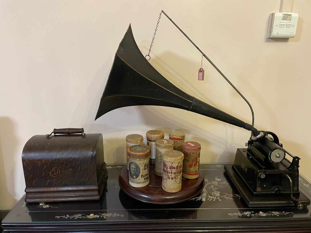 Antique Edison Gem phonograph, Hobbies & Toys, Memorabilia ...