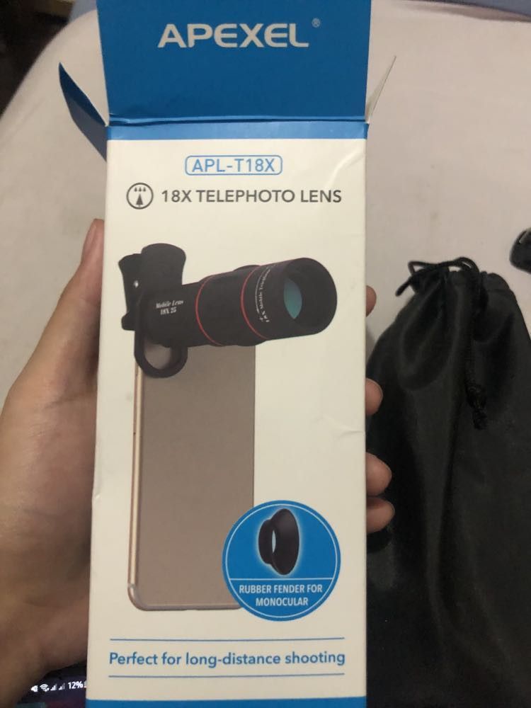 APEXEL Universal 18x25 Monocular Zoom HD Telephoto Lens on Carousell
