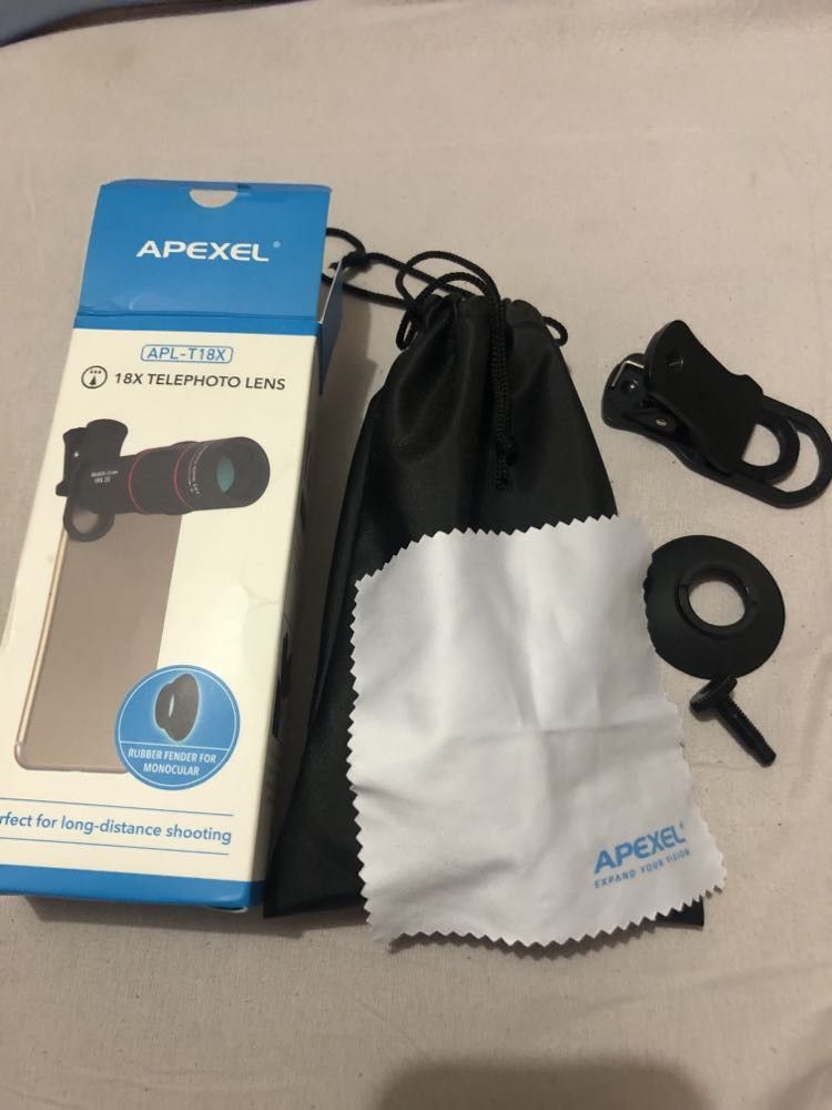APEXEL Universal 18x25 Monocular Zoom HD Telephoto Lens on Carousell