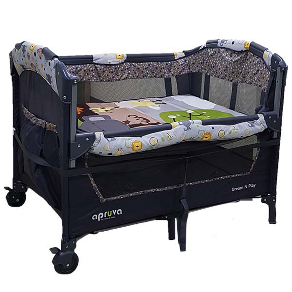 Apruva Co-Sleeper Playpen Safari Friends on Carousell