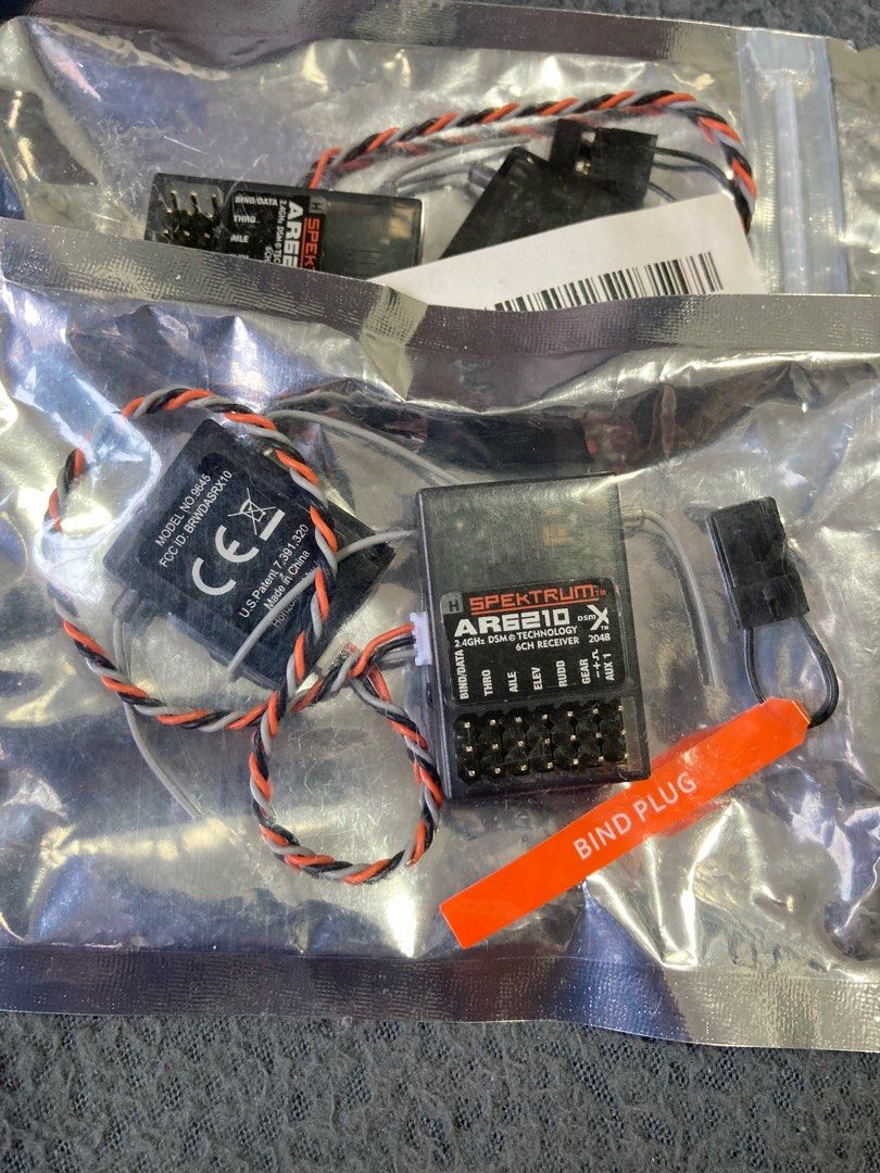 AR6210 6-Channel Receiver DSM-X DSM2 For Spektrum JR Remote Controller ...