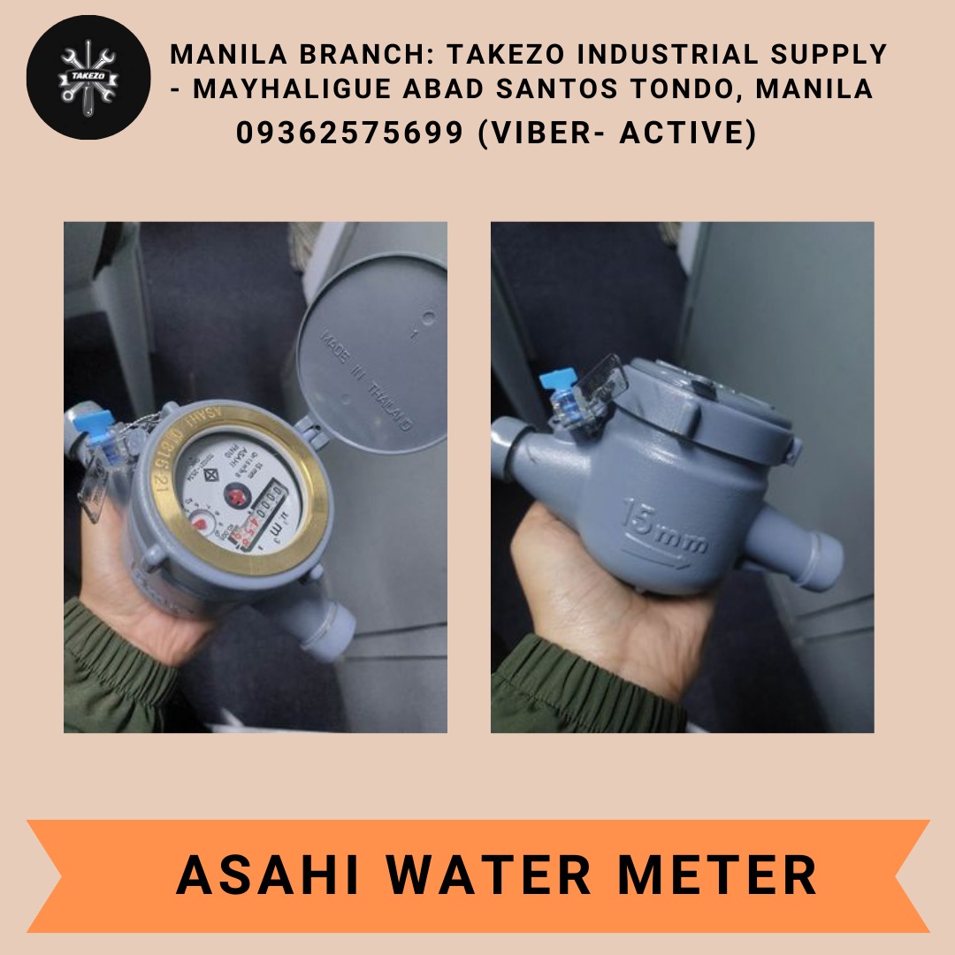 ASAHI WATER METER, Commercial & Industrial, Construction Tools ...