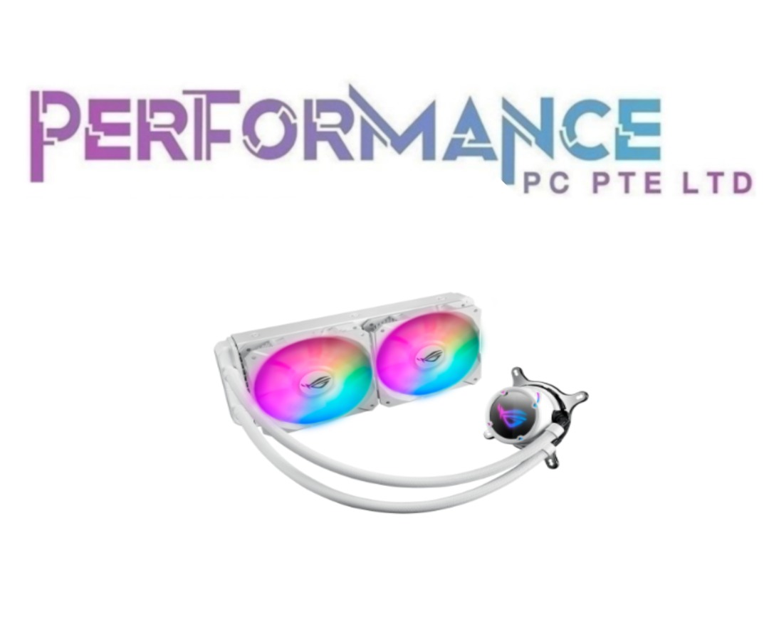 ASUS ROG Strix LC 240 RGB White Edition All-in-one Liquid CPU Cooler ...