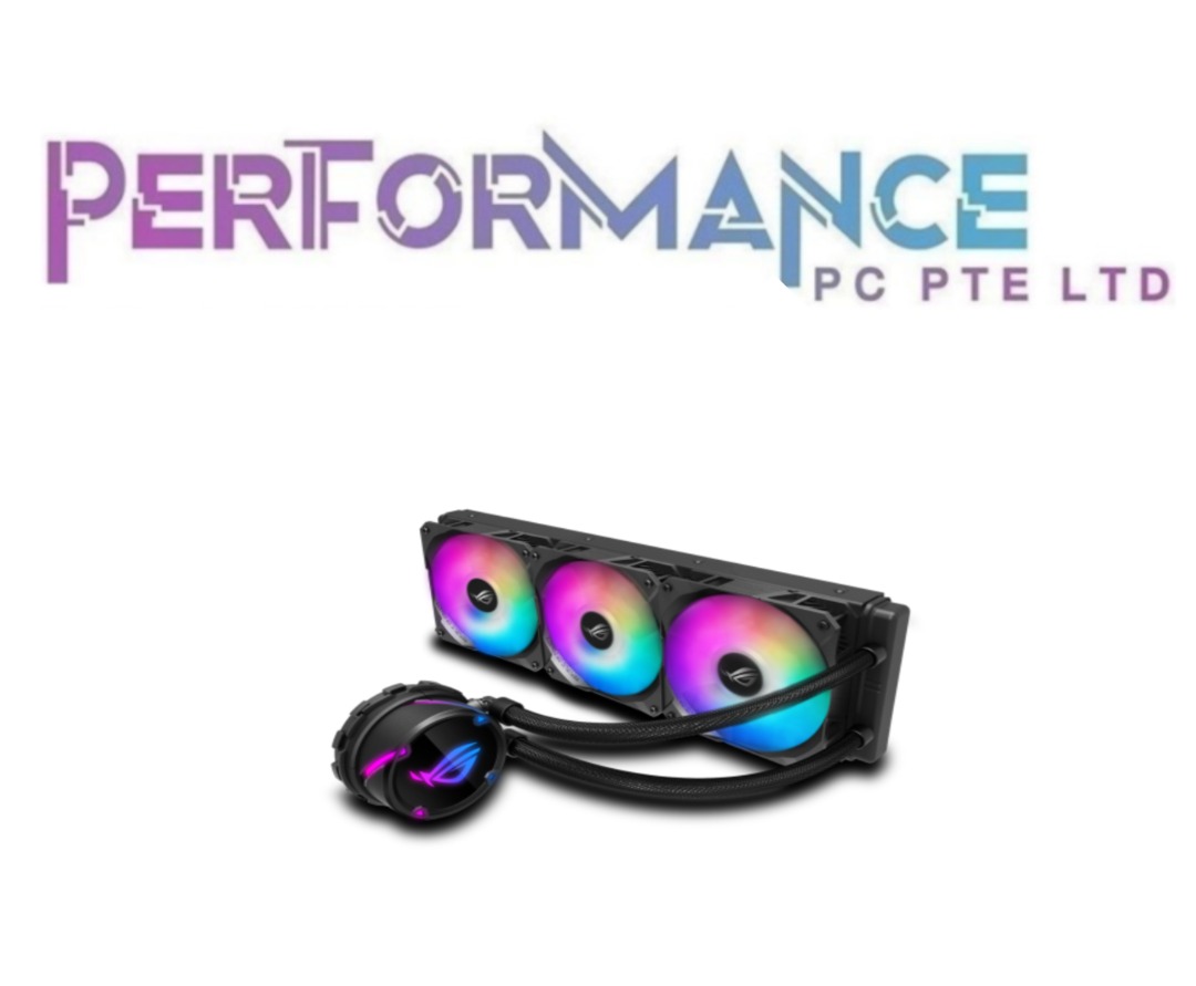 ASUS ROG Strix LC II 360 ARGB All-in-one AIO Liquid CPU Cooler 360mm ...