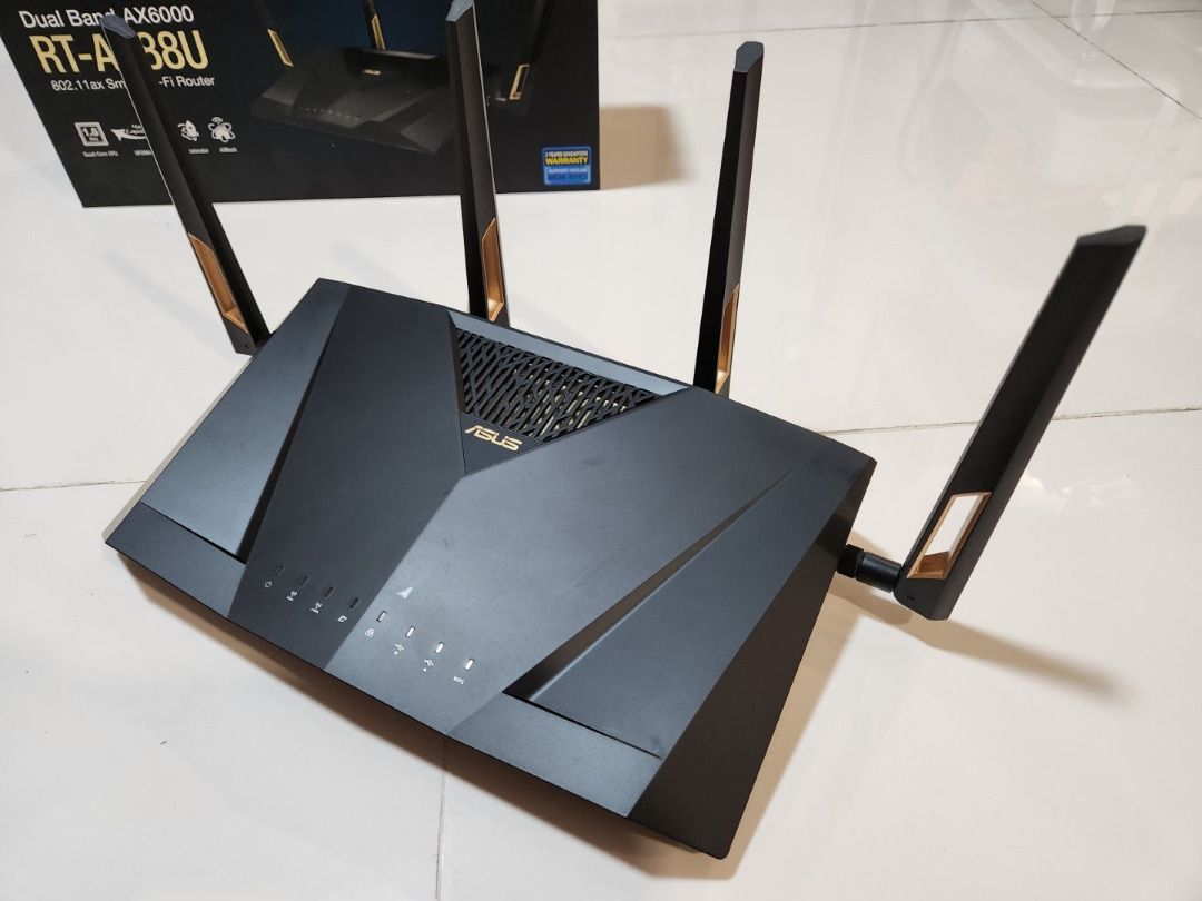 Asus RT-AX88U WiFi 6 Router, Computers & Tech, Parts & Accessories ...