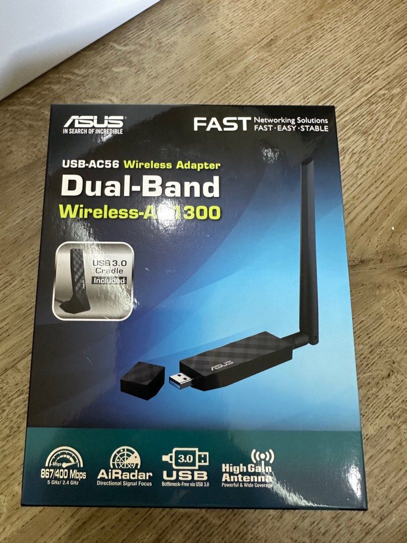 Asus USB-AC56 Wireless Adapter, Computers & Tech, Parts & Accessories, Other Accessories on ...