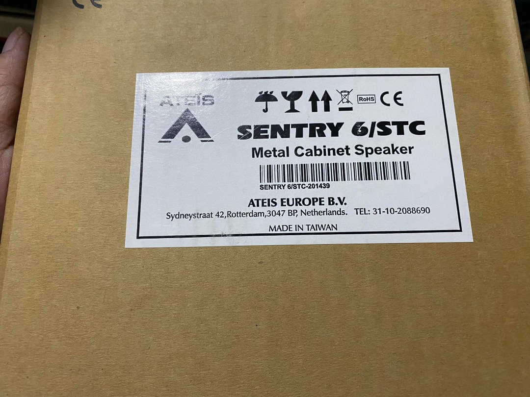 ATEIS Sentry Metal Cabinet Speaker on Carousell