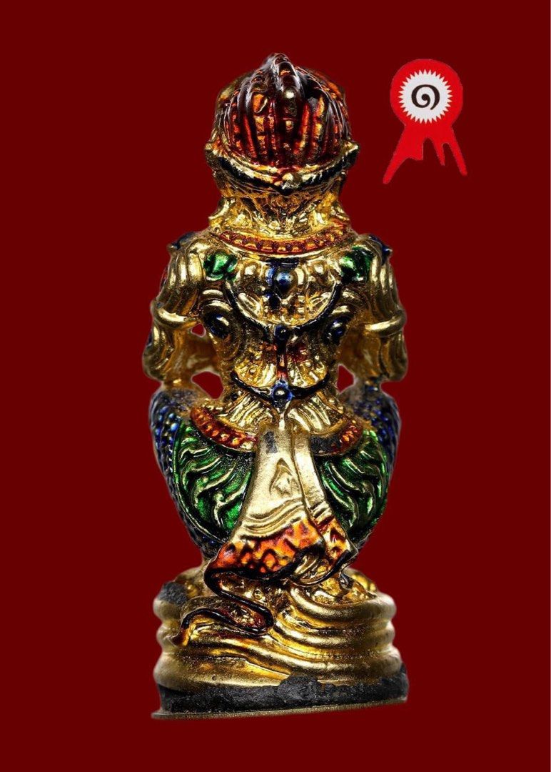 Authentic Roop Lor Phra Hanuman Nur Kalaithong Longya with Hand Written ...