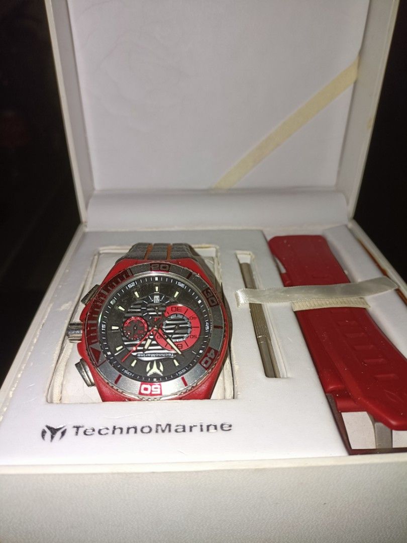Authentic Techno Marine watch on Carousell